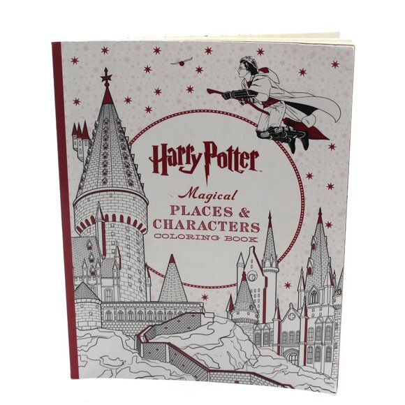 Warner Bros. | Other | Harry Potter Magical Places Characters Coloring ...
